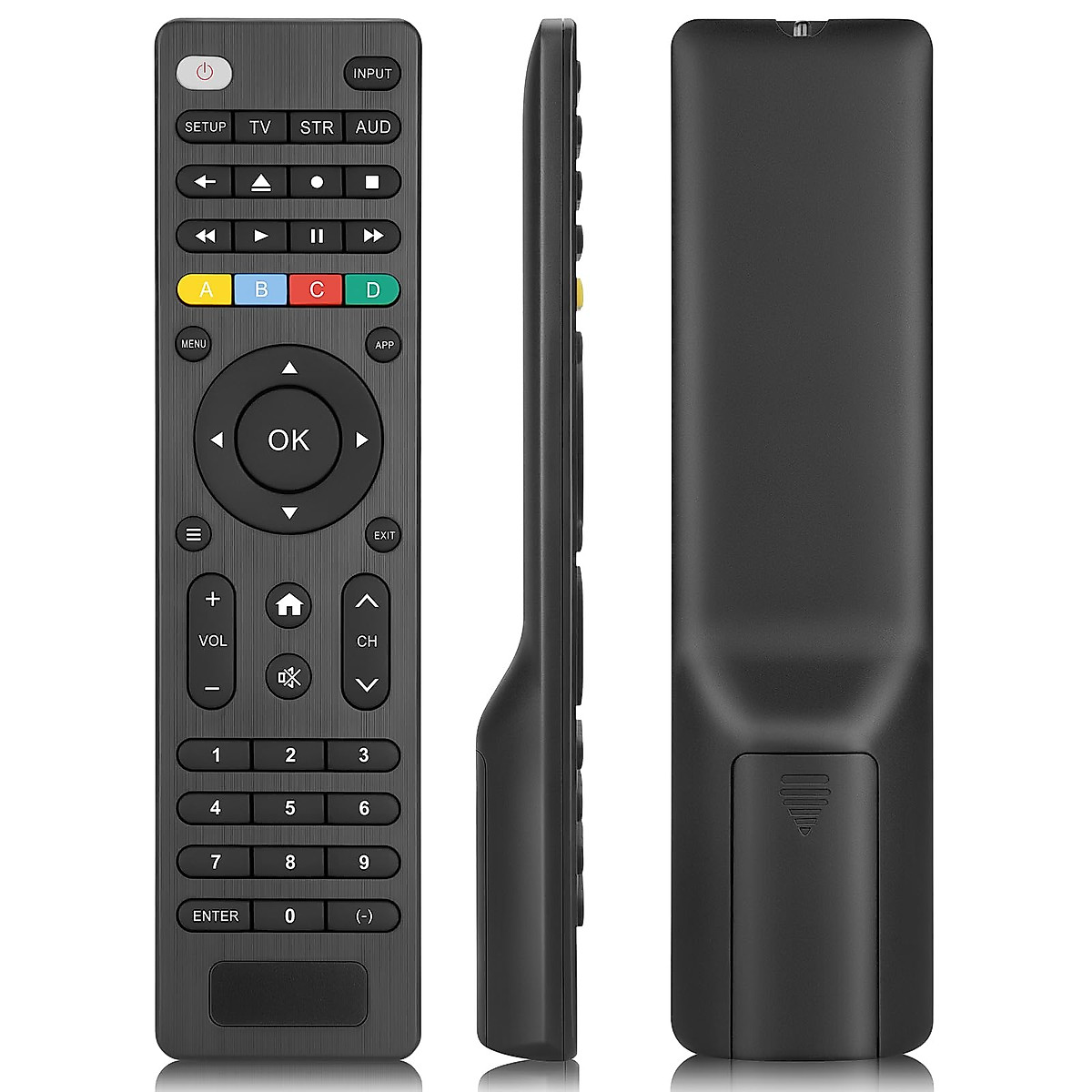 Universal TV Remote Control Replacement for Samsung LG Sony,Philips,Hisense,TCL,Insiginia,Toshiba,Emerson,Vizio,Roku Smart TVs and More Brand, Remote Simple Setup 3 Device(TVs/Streaming Players/Audio)