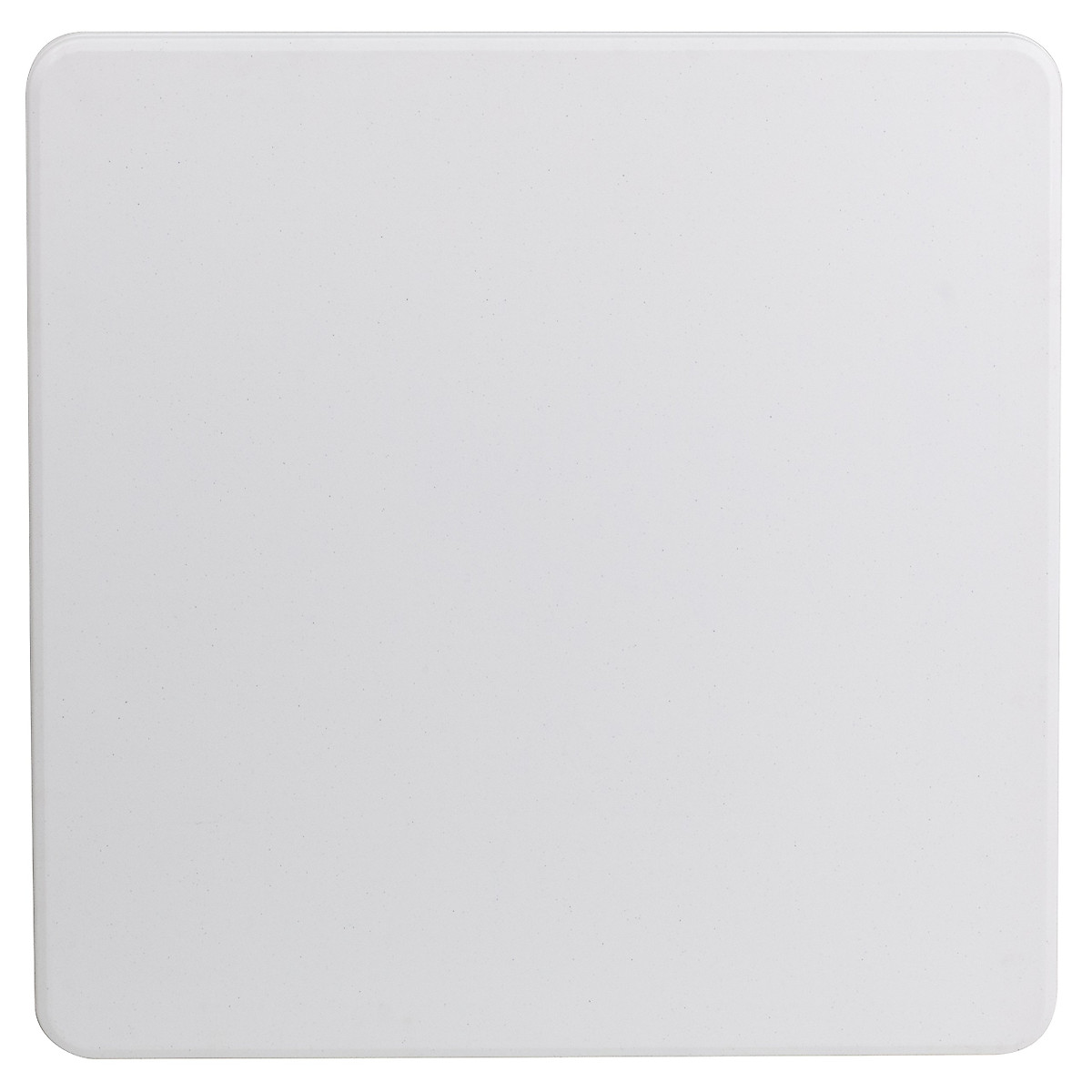 Flash Furniture Elon 2.85-Foot Square Granite White Plastic Folding Table | Waterproof | Impact and Stain Resistant + Flash Furniture Hercules Series Plastic Folding Chairs