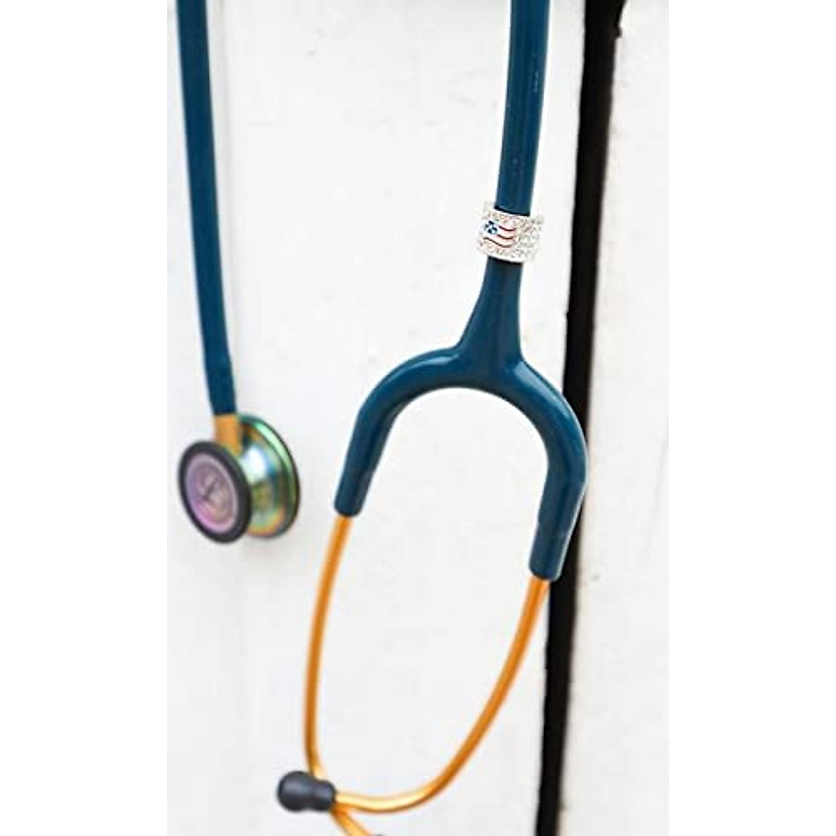 UltraScope Crystal Stethoscope Charm - Lucky Clover