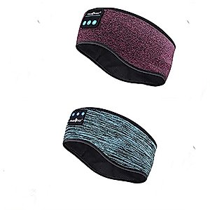 MUSICOZY Sleep Headphones Wireless Bluetooth Headband, Music Sports Sleeping Headband Headphones for Workout, Jogging, Yoga