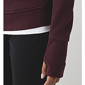 lululemon Scuba Hoodie III Heathered Bordeaux Drama (6)