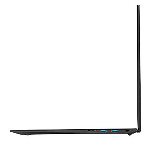 LG gram (2022) 17Z90Q Ultra Lightweight Laptop, 17" (2560 x 1600) IPS Display, Intel Evo 12th Gen i7 1260P Processor, 16GB LPDDR5, 1TB NVMe SSD, FHD Webcam, WiFi 6E, Thunderbolt 4, Windows 11, Black