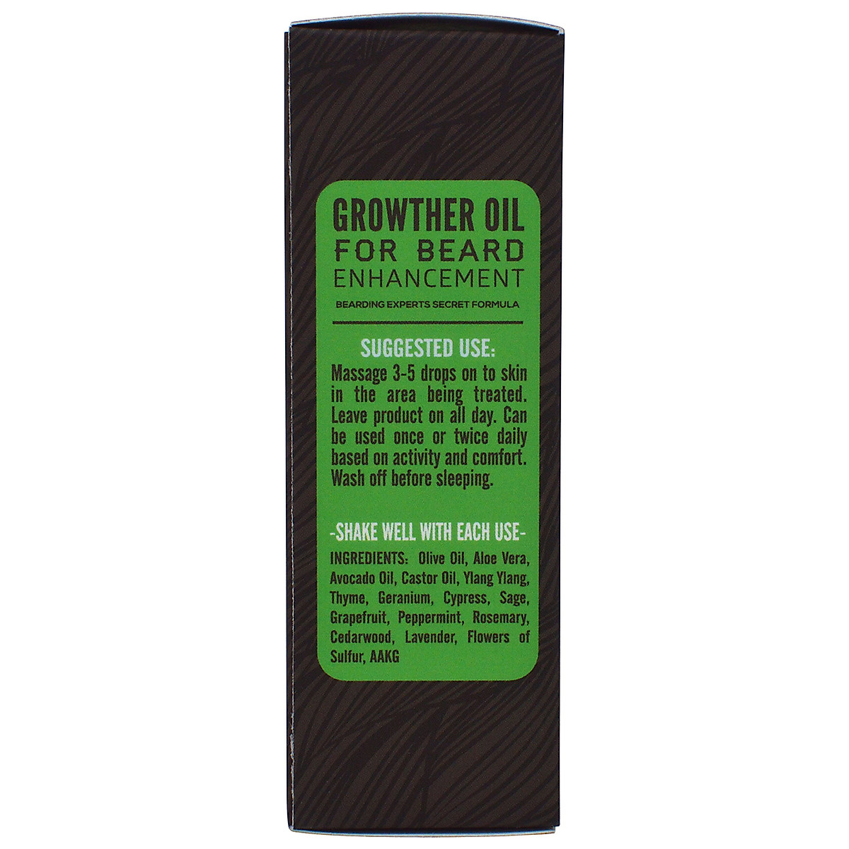 Beard Farmer - Growther XT Beard Oil (Extra Fast Beard Growth) All Natural Beard Growth Oil