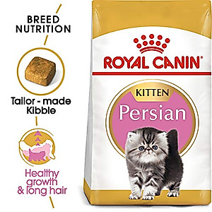 Royal Canin Feline Breed Nutrition Persian Kitten Dry Cat Food, 3 lb