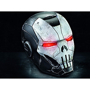 Hasbro Pulse Marvel Legends Gamerverse Series Standard Size LED Light Up Iron Man War Machine Inspired Electronic Helmet, The Punisher