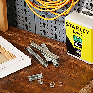 Stanley 1-TRA705-5T Type G Staples (5000 piece), Silver