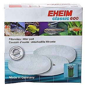 EHEIM Filter Pad (White) for Classic External Filter 600 (3 Pieces)