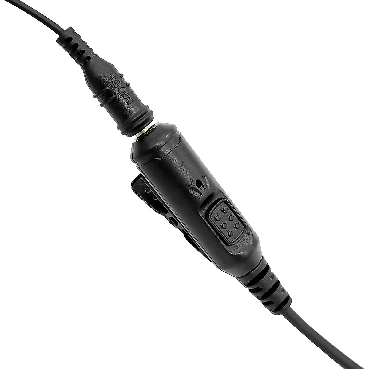 JUYODE Quick Disconnect Earpiece 2 Pin Walkie Talkie in-Ear Headset for Baofeng UV-5R UV-82 UV-82hp BF-888s BF-F9 Archsell AR-152 Kenwood TK-2312 Retevis H-777 RT21 RT22 RT68 Single Wire Surveillance