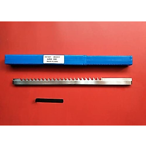 1/8" Inch Size HSS Keyway Broach B Push Type Keyway Cutter CNC Metalworking Tool