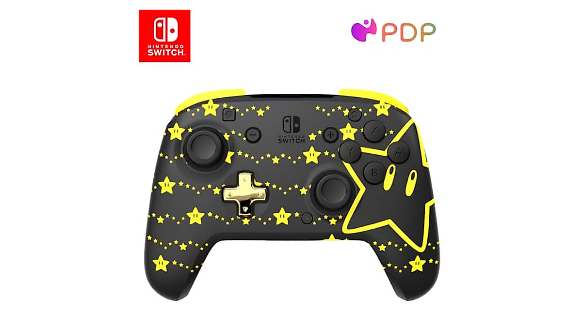 PDP REMATCH Wireless Nintendo Switch Controller - Glow in Dark