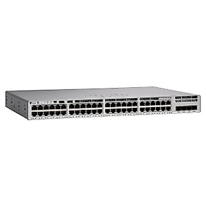 CISCO Catalyst 9200 C9200L-48P-4G Layer 3 Switch - 48 X Gigabit Ethernet Network, 4 X Gigabit Ethernet Uplink - Manageable - Twisted Pair, Optical Fiber - Modular - 3 Layer Supported