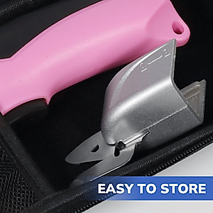 VLOXO Electric Scissors Replacement Blade, Cardboard Cutter Blade Multipurpose Home Electric Fabric Scissors Blade for Cutting Replacement for VLOXO CS4001 "O" and "D" Type Cutter 2 Pack Only Blades