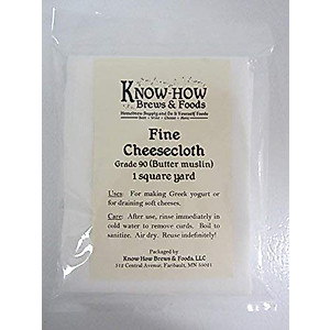 Greek Mild Yogurt Kit (basic) - w/ cheesecloth and 1 oz. calcium chloride