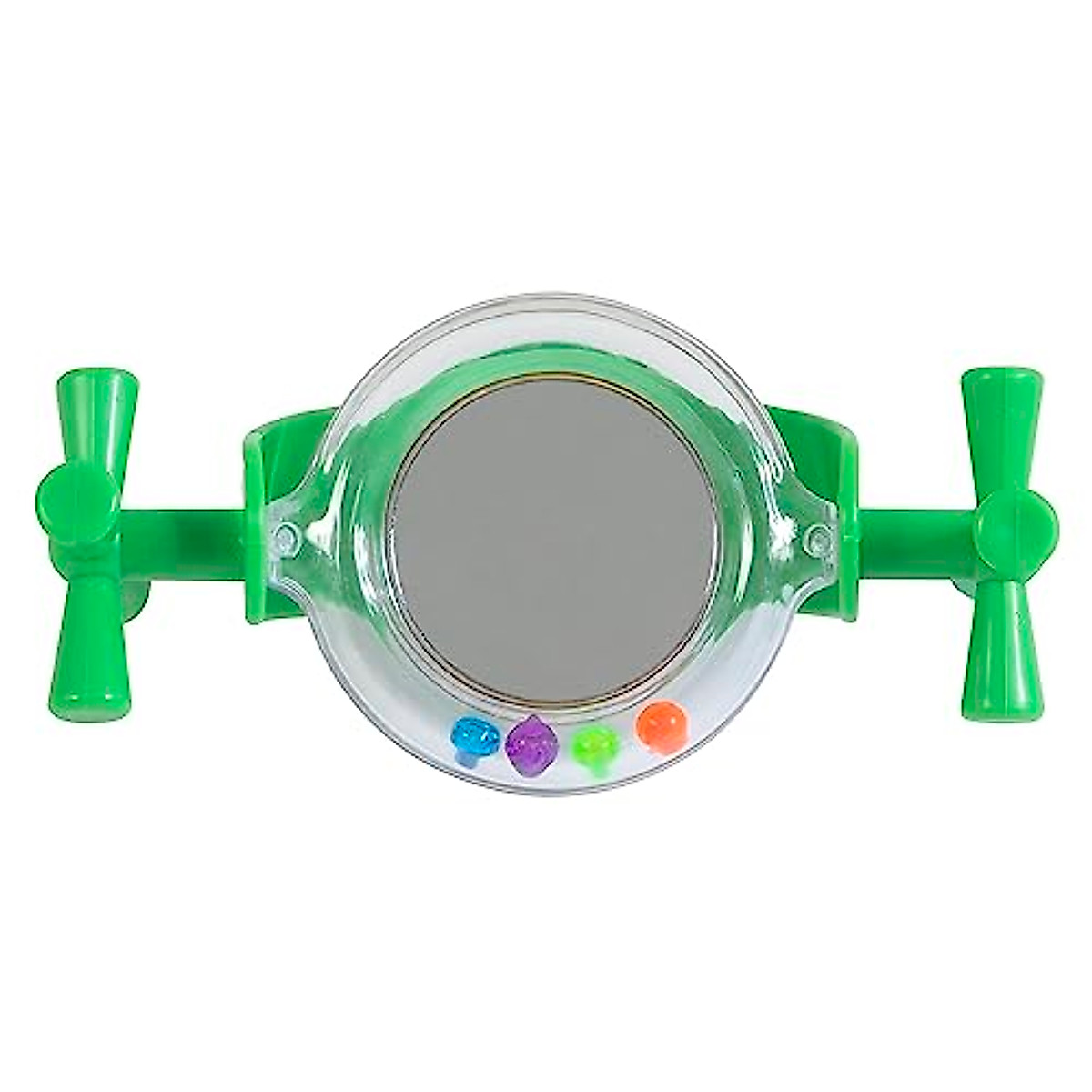 JW Pet Company Activitoy Rattle Mirror Small Bird Toy, Colors Vary