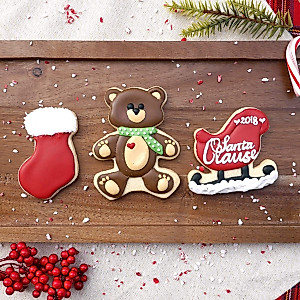 Sweet Cookie Crumbs Three Bears Cutter Set, 3 Piece, Stainless Steel