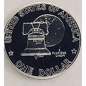 1976 S US 40% Silver Proof Ike Eisenhower $1 Dollar