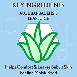 Aveeno Baby Sensitive All Over Wipes with Aloe & Natural Oat Extract for Face, Bottom, Hands & Body, pH-Balanced, Hypoallergenic, Fragrance-, Phenoxyethanol- & Alcohol-Free, 64 ct