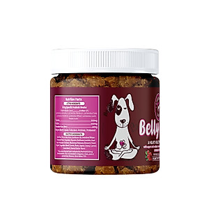 Belly Love - Heart Healthy Probiotic & Digestive Enzymes - Probiotics for Dogs - Gut Flora, Diarrhea & Bowel Support - Dog Supplement Soft Chew for Pet Immune System and Digestive Health