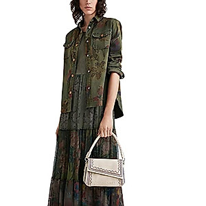 Desigual woMens Casual Hand Bag, White, U US