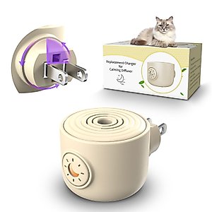 Cat Calming Diffuser Plug-in, Pheremones Calming Diffuser for Cats and Dog Multicat Diffuser Starter Kit Compatible with Cat Calming Spray, ONLY Diffuser Head