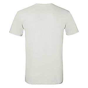Gildan Men's Cotton Stretch T-shirts, Multipack, Artic White (Crew 3-Pack), Small