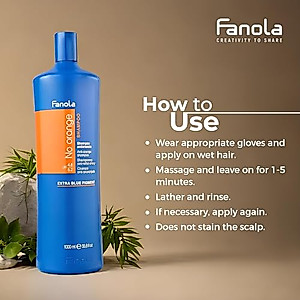 Fanola No Orange Shampoo Package (350 ml) Pack of 2