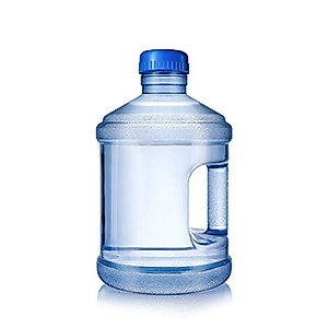 BESPORTBLE Water Bottle 0.8 Gallon Portable Water Containers with Handle Purified Water Bucket for Home Water Dispenser Outdoor Sports Blue