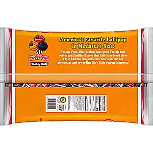 Tootsie Pops Roll Mini with Chocolatey Center, 280 count, 50.37 Ounce Bag, 5 Flavors, Multi