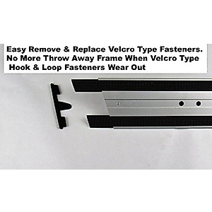 FlexSweep Patented Easy-Clean Microfiber Flat Mop System with Unbreakable Handle, Easy Snap-On 9 Inch and 18 Inch Frames, Microfiber Wet Scrub Pads, and Dry Dust Pads