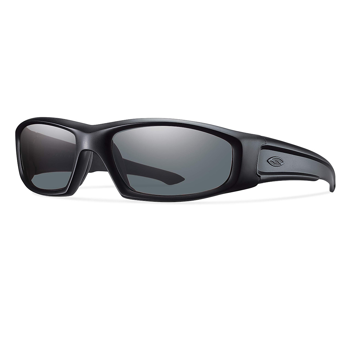 Smith Optics Hudson Tactical Sunglass with Black Frame (Gray Lens)