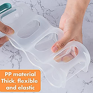 Portable Soda Can Organizer for Camping/Fridge Drink Organizer,6 x 4 Beverage Soda Can Storage Holder Beer Can Racks,Beverage Holder for Outdoor Camping Kitchen Can Organizer