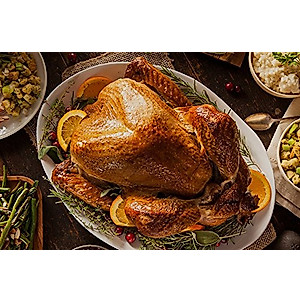 Heavy Gauge, Carbonized Steel, Commercial Kitchen Grade Non-Stick Roaster with Floating Rack for 22 lb Turkey by EuroHome