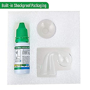 ZRDR Glass Drop Checker Kit with 15ml Co2 Checker Solution The Most Accurate Monitoring of Planted Tank Co2 Levels