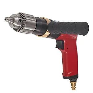 Chicago Pneumatic CP1117P05 - Air Power Drill, Hand Drill, Power Tools & Home Improvement, 1/2 Inch (13 mm), Keyed Chuck, Pistol Handle, 1.01 HP / 750 W, Stall Torque 22.1 ft. lbf / 30 Nm - 500 RPM