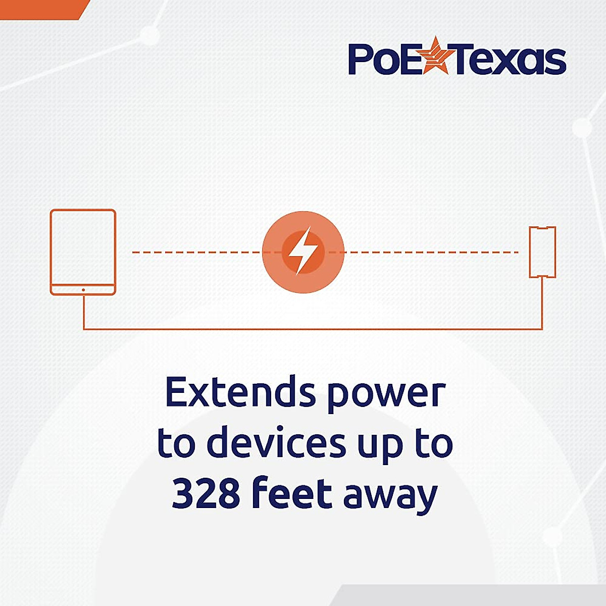 PoE Texas GAF-USB | 802.3af PoE Splitter Compatible with iPads and Tablets with 5 Volt 10 Watt Output - Includes USB-A and Micro-USB adapters