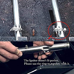 Uniflasy Grill Replacement Parts kit for Charbroil 463436215 463439914 463436214 463439915 463436213 G432-Y700-W1 467300115 463436214 G432-Y700-W1 G432-0078-W1 463432114 Grill Heat Plate, Burners