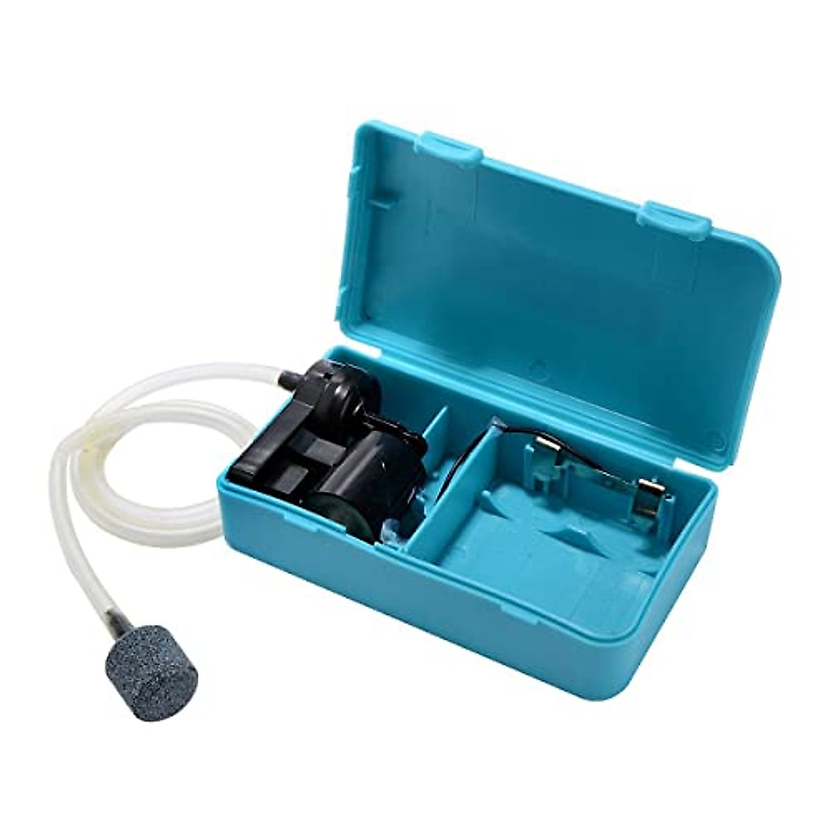 Saim Portable Aquarium Battery Operated Air Pump Backup Operated Fish Tank Air Pump Aerator Oxygen