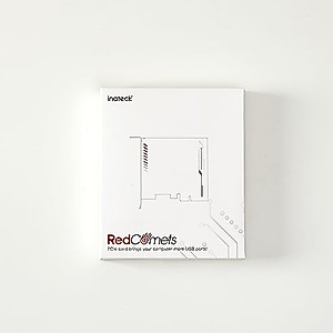 Inateck PCIe to USB 3.2 Gen 2 Card with 20 Gbps Bandwidth, 3 USB Type-A and 2 USB Type-C Ports, RedComets U21