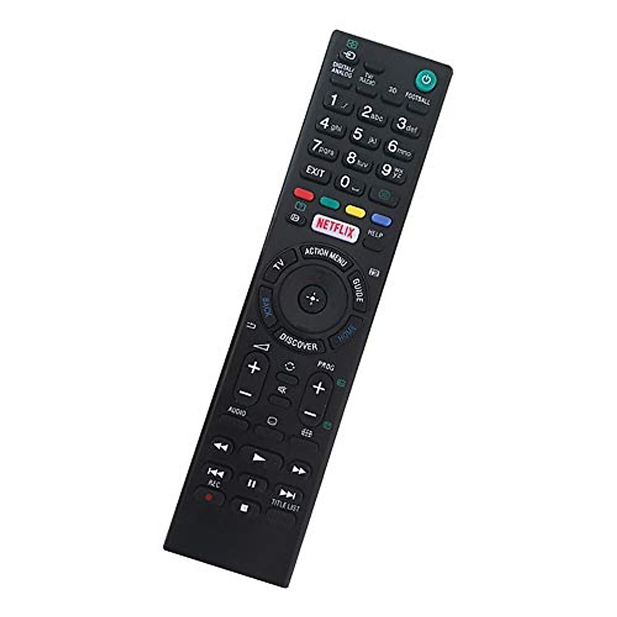 New Remote Control for Sony TV Remote for All Sony LCD LED HDTV Smart Bravia TV Remote Control with Netflix Button - No Program Needed