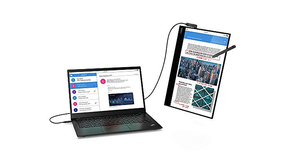 ThinkVision M14t USB-C Mobile Monitor with Touch Screen - Black — 🛍️ ...