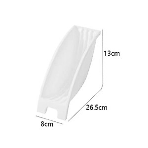 Dish Drying Rack, Dish Storage Rack for Kitchen, Plastic Dish Drying Rack, Japanese Kitchen Dish Storage Rack Plastic Dish Drying Rack Kitchen Utensil Storage for Kitchen Cabinet(Small Plate Holder)