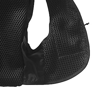 Active Skin 8 with flasks-Black-Black XL