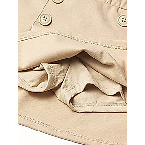 The Children's Place baby girls And Toddler Button Skort, Sandy 2 Pack, 5T US