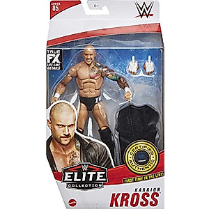 WWE Karrion Kross Elite Collection Action Figure, 6-in/15.24-cm Posable Collectible Gift for WWE Fans Ages 8 Years Old & Up