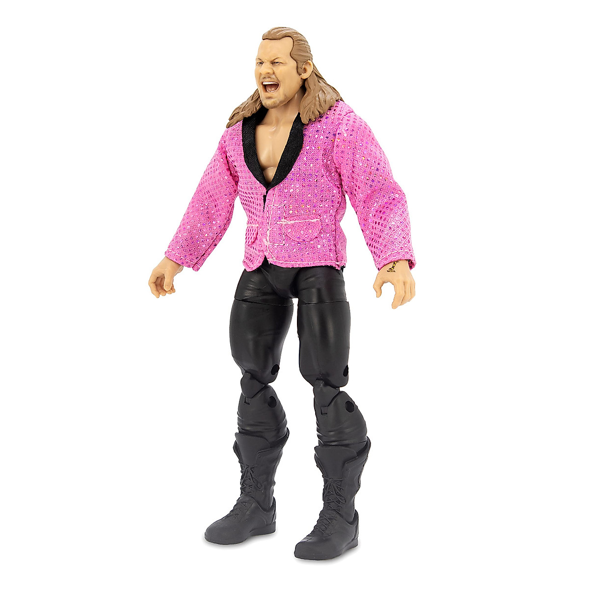 All Elite Wrestling Unrivaled Collection Chris Jericho Gear Pack - 6.5-Inch AEW Action Figure - Series 5 - Amazon Exclusive