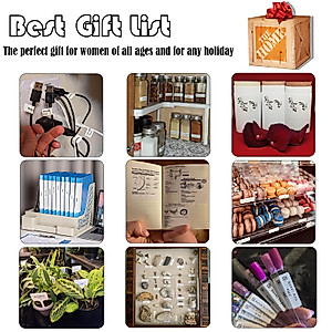 Blustrio Label Maker Machine, C22 Portable Bluetooth Label Printer with 10 Roll Labels, Wireless Handheld Sticker Maker for Office/Home/Kitchen