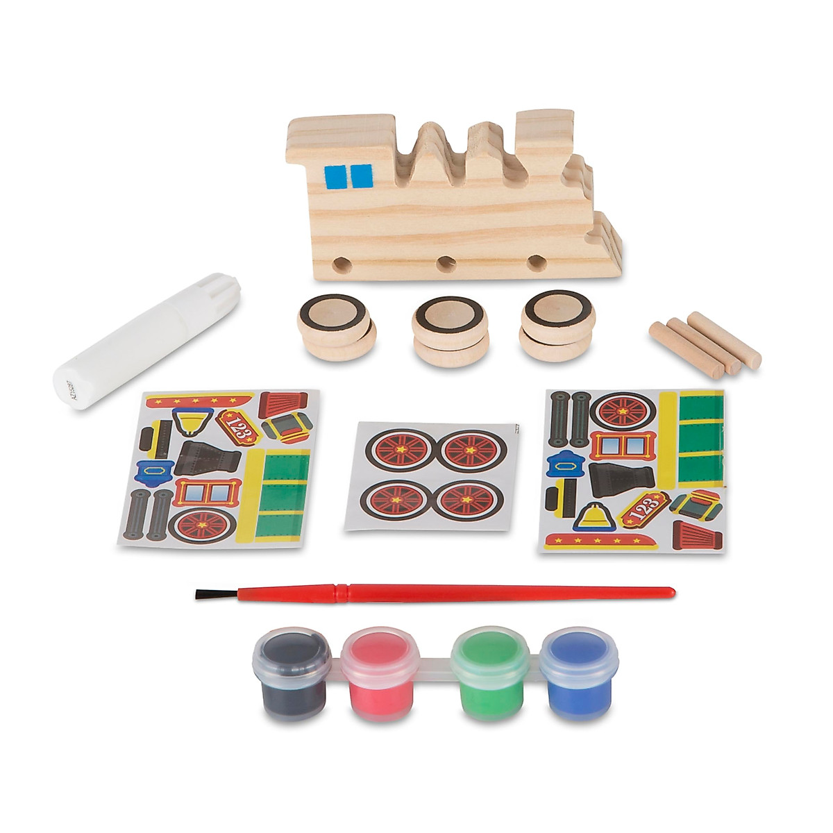 Melissa & Doug Train Wooden Craft Kit