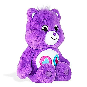 Care Bears Share Bear Stuffed Animal, 14 inches , Purple