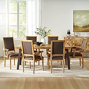 Christopher Knight Home Ayers Dining Set, Brown