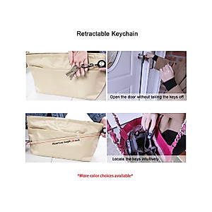 Dahlia Women's Purse Organizer - Convenient Insert for Tote - Dots